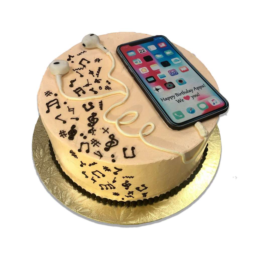 Hand phone Cake – Chocolateart